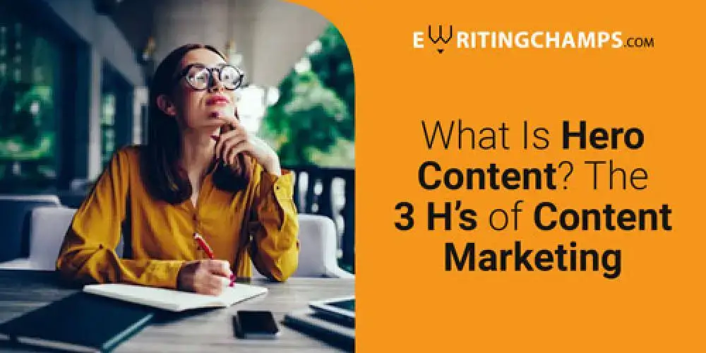What is Hero Content? What are the three H's of Content Marketing?